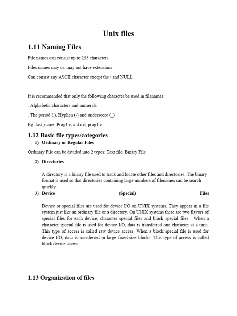 Module 1 Part2 | PDF | Computer File | Filename