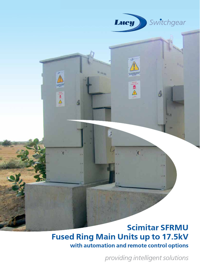 Lucy Switchgear Scimitar Brochure 2013 | PDF | Fuse (Electrical) | Switch