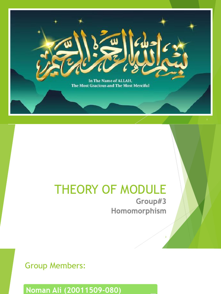 Final Module | PDF | Module (Mathematics) | Mathematical Analysis