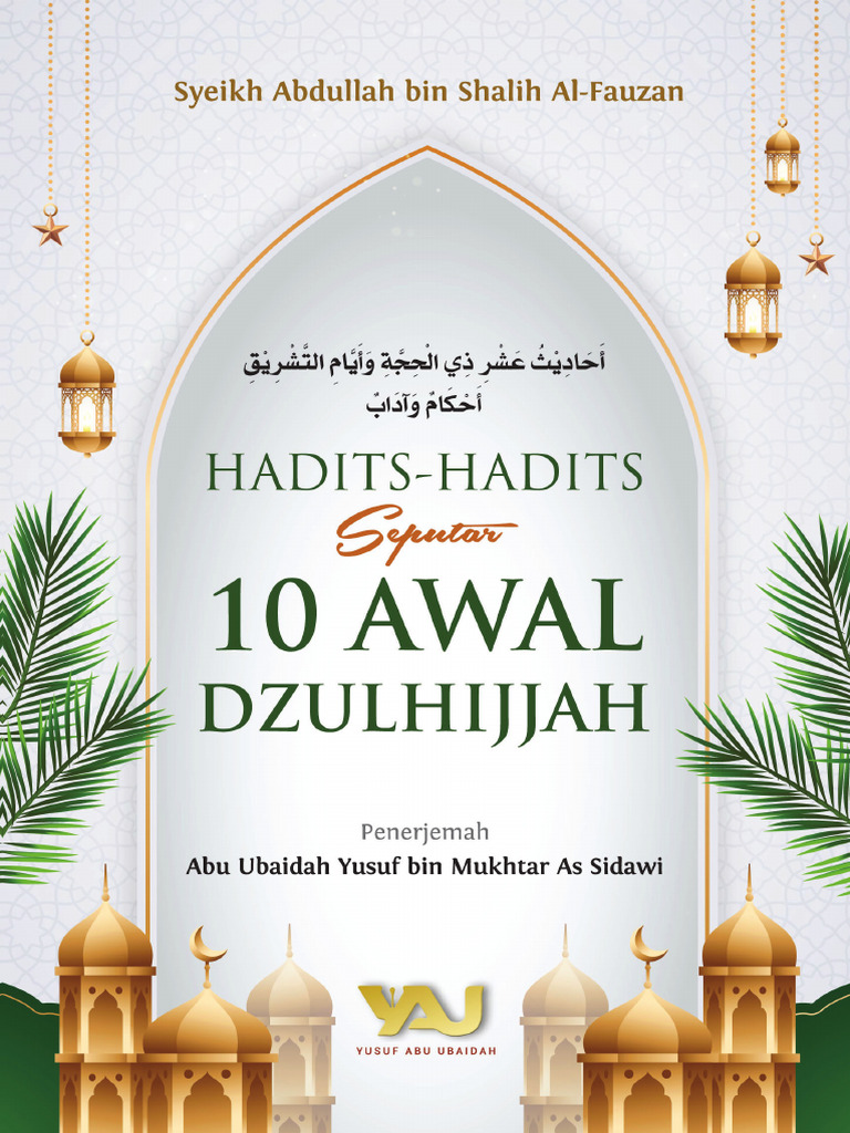 E-Book Hadits Dzulhijjah (Revisi) | PDF