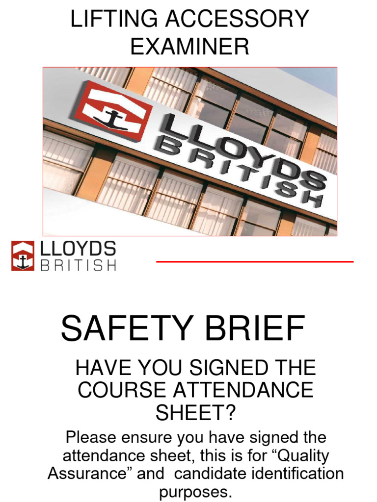 Lifting Equipment Inspection | PDF | Rope