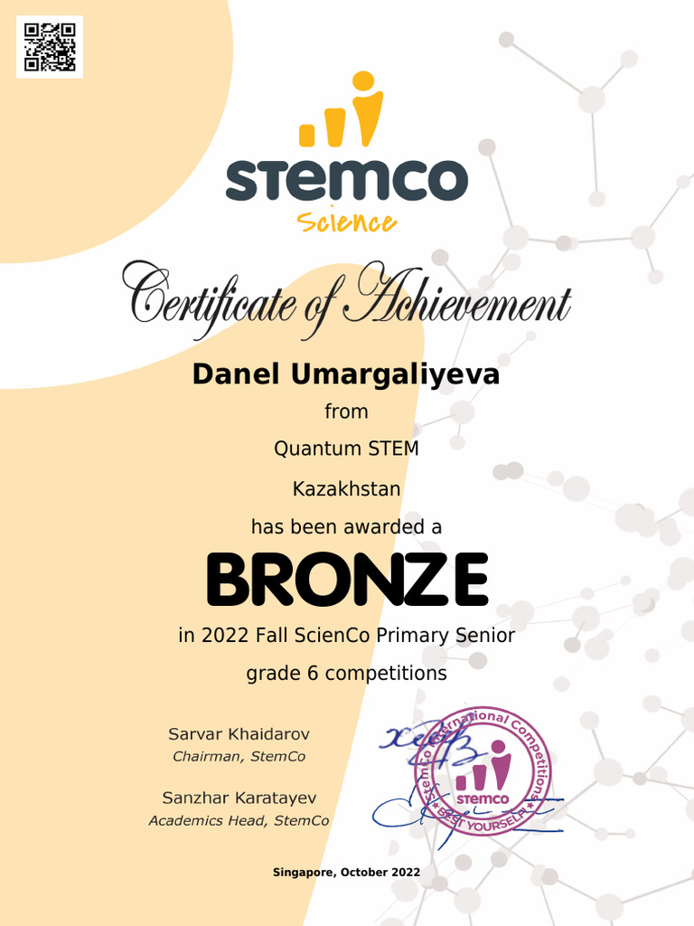 Certificate | PDF