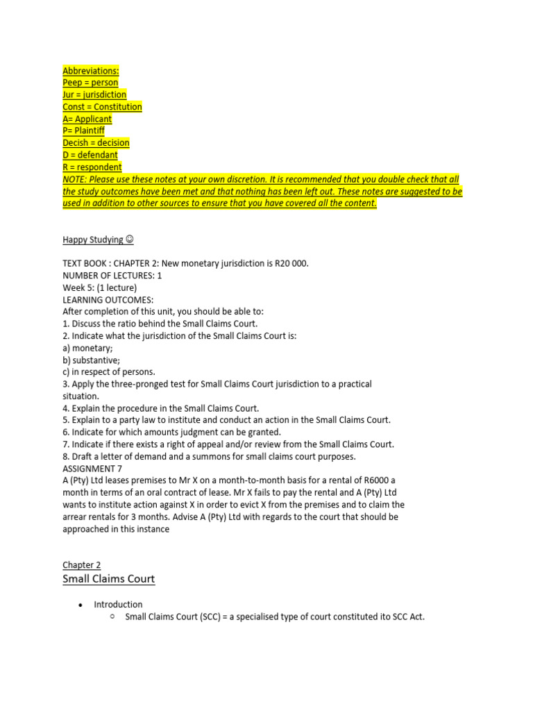 SIP Test 2 | PDF | Judgment (Law) | Jurisdiction