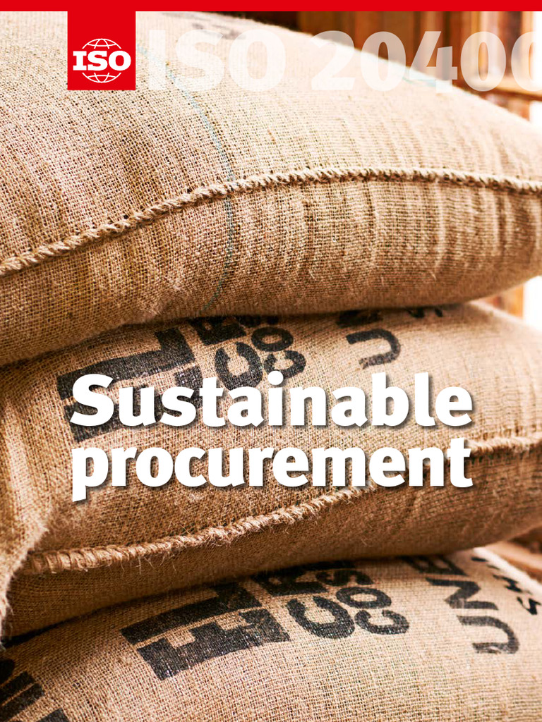ISO 20400 Sustainable Procur | PDF | Supply Chain | Procurement