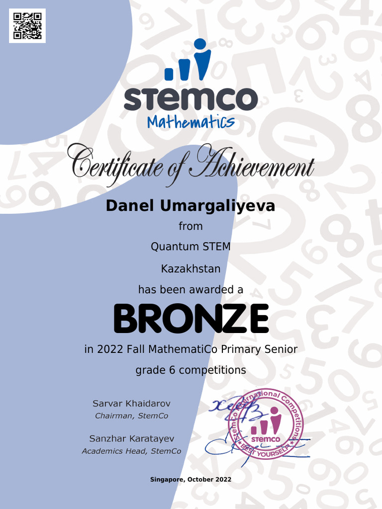 Certificate | PDF