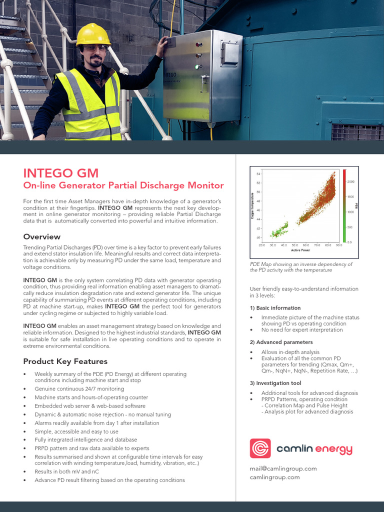 INTEGO-GM-Summary-Sheet-Camlin-Energy | PDF | Electric Generator ...