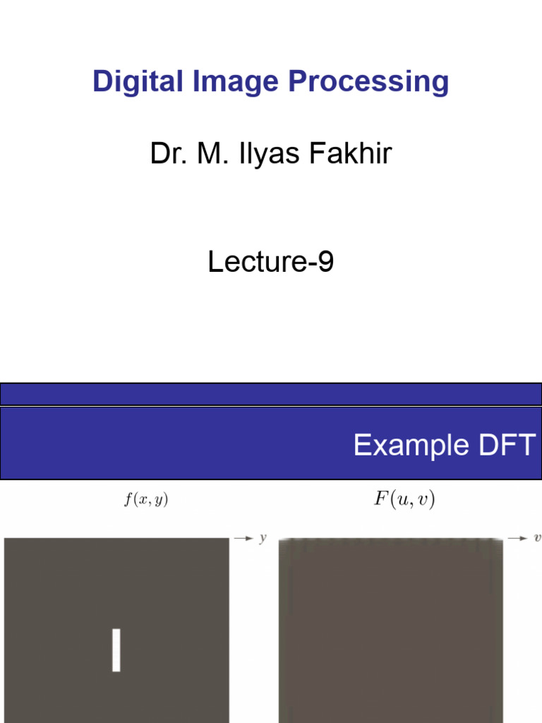 Lecture-9-1 | Download Free PDF | Discrete Fourier Transform | Filter (Signal Processing)