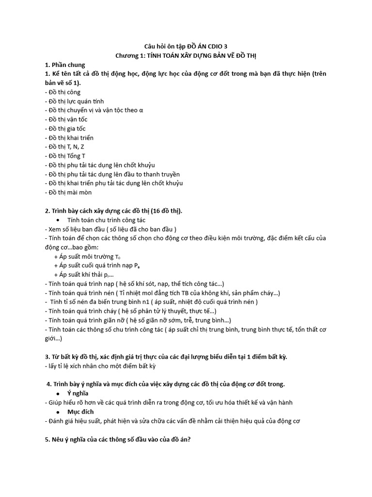 ĐỀ CƯƠNG ĐỒ ÁN CDIO | PDF