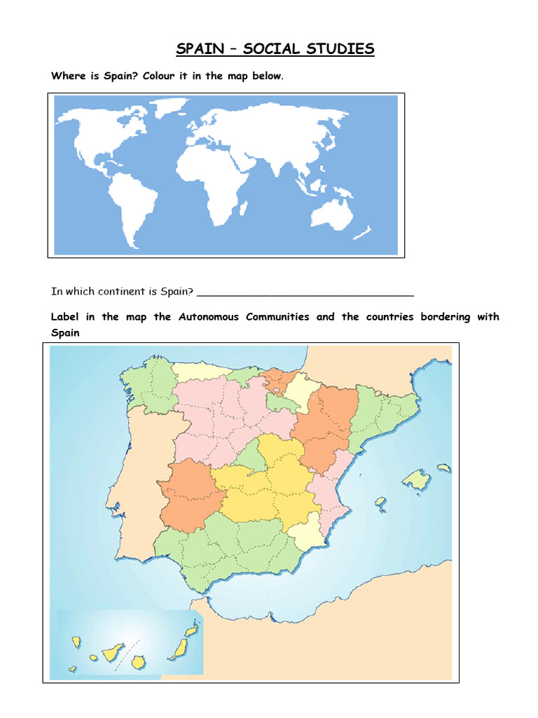 SPAIN | PDF | Spain | Topography