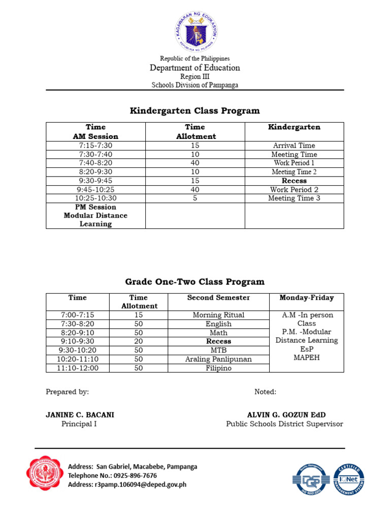 Class Program LDM | PDF | Public Administration | Social Institutions
