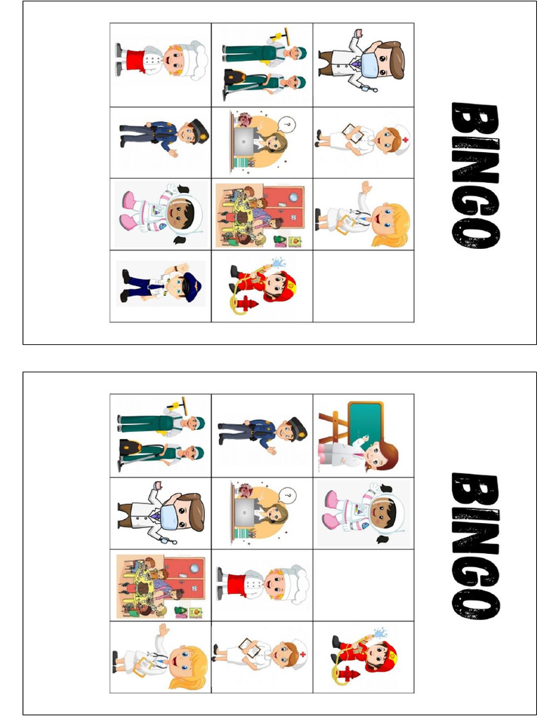 Actividad Bingo | PDF