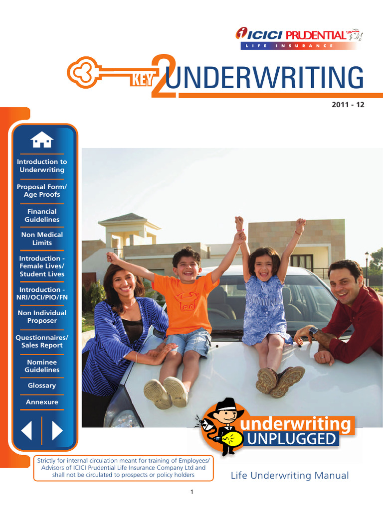 Underwriting Guidelines | PDF | Insurance | Underwriting