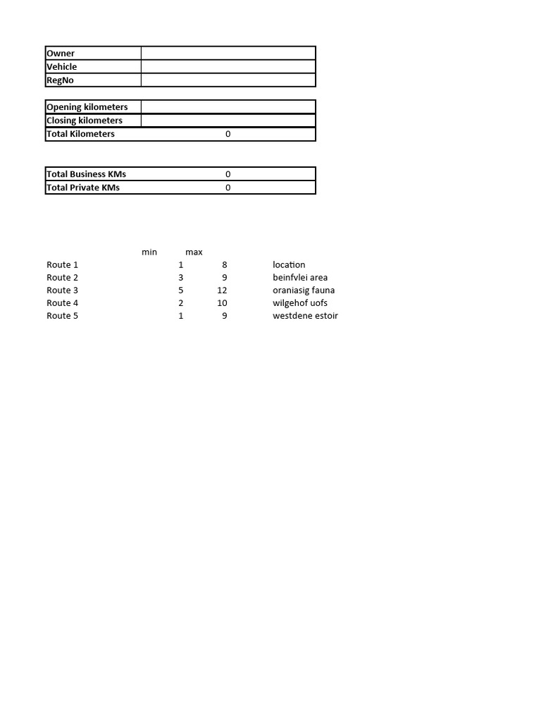 Sars Logbook Blank | PDF