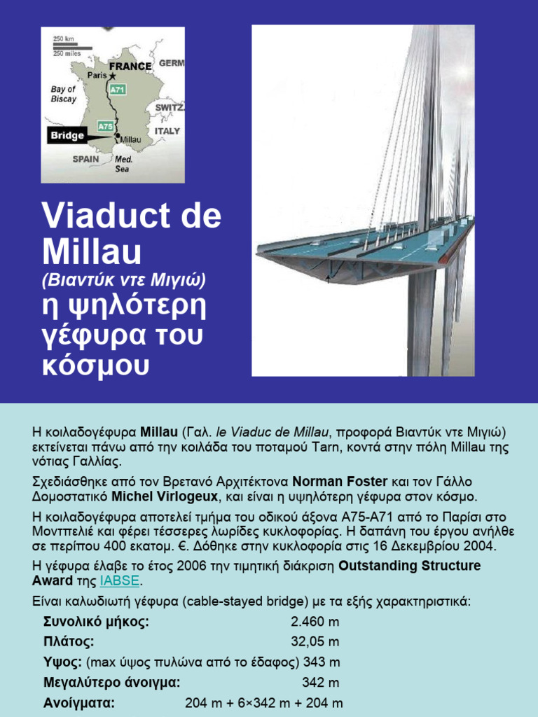 Millau Viaduct | PDF