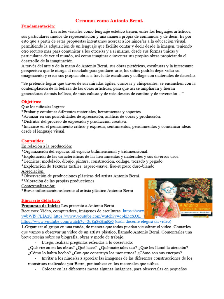 Arte Antonio Berni | PDF | Pinturas | Collage