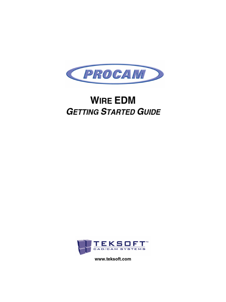 Wire EDM Getting Started Guide | PDF | Button (Computing) | Parameter ...