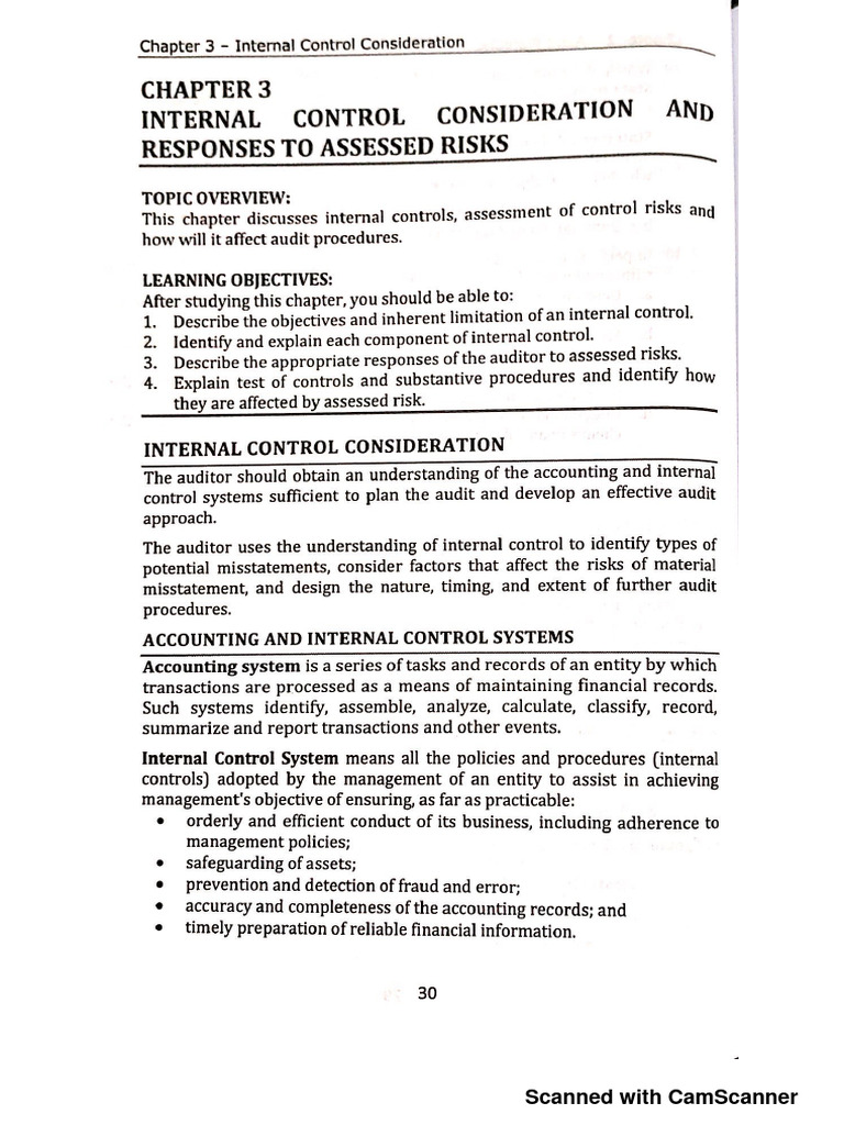03 - Internal Control | PDF