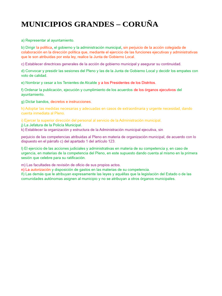 Compes Alcalde Grandes vs. Peques | PDF | Gobierno local | Alcalde