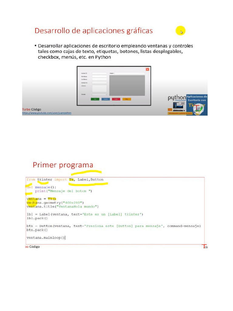 Curso de Tkinter | PDF | Informática