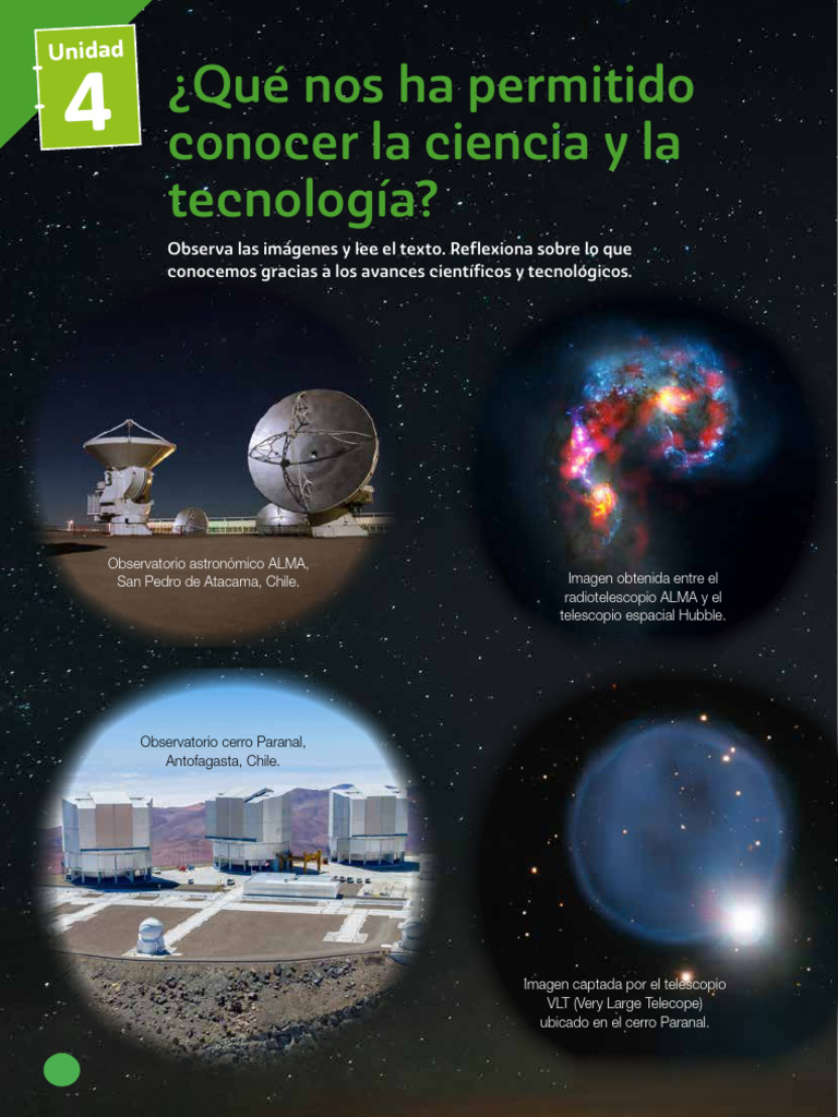 Cuadernillo Unidad 5 - Qué Nos Ha Permitido Conocer La Ciencia y ...