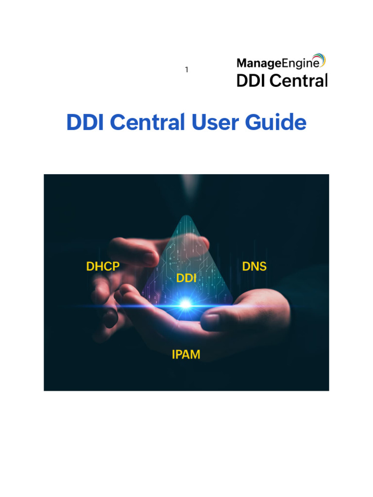 ManageEngine DDI Central User Guide (1) - 1-232 | PDF | Domain Name System | Port (Computer ...