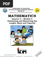 LAS Math3 Q2 Week-2 v.2 | PDF | Copyright | Mass
