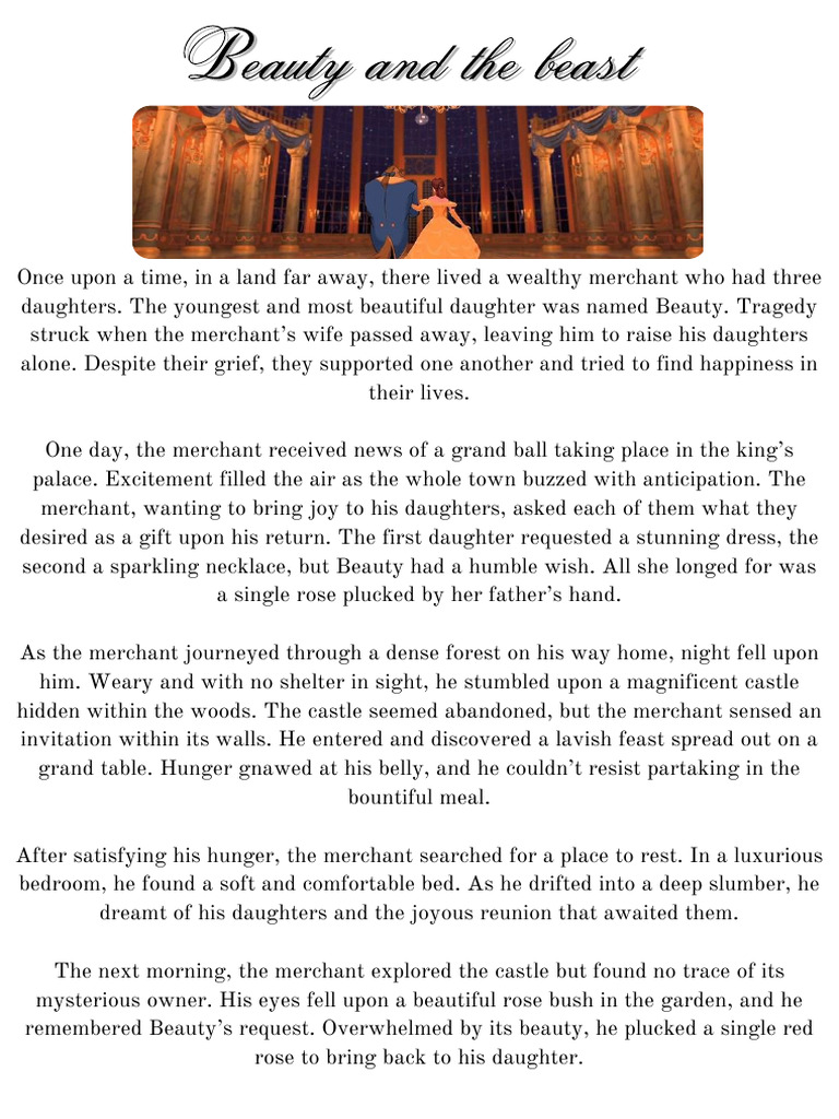 beauty and the beast | PDF