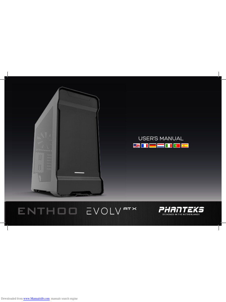enthoo evolv atx | PDF | Computer Hardware | Manufactured Goods