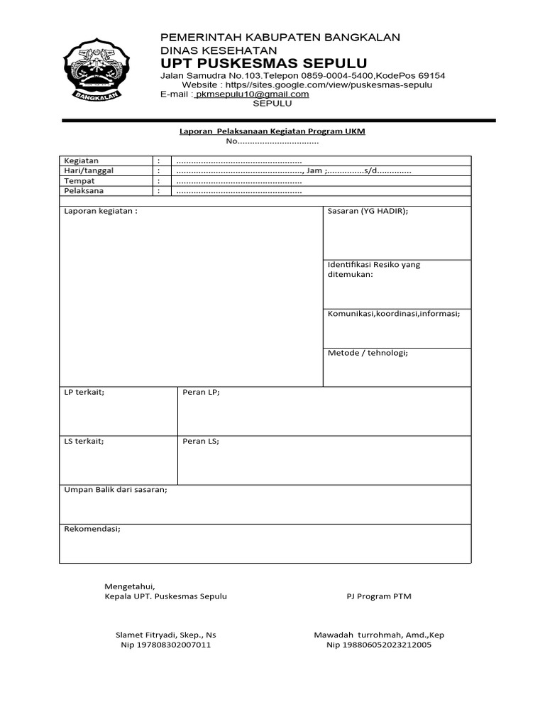 Form LHK, Dan Form Monitoring | PDF