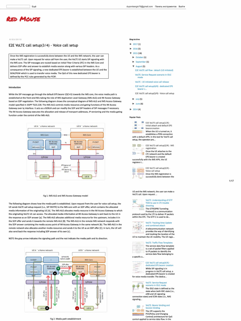 E2E VoLTE Call Setup - 3of4 - Voice Call Setup | PDF | Ip Multimedia ...