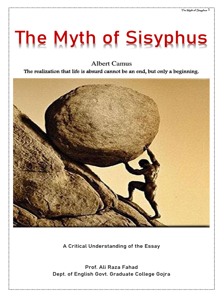 The Myth of Sisyphus Precise | PDF | Albert Camus