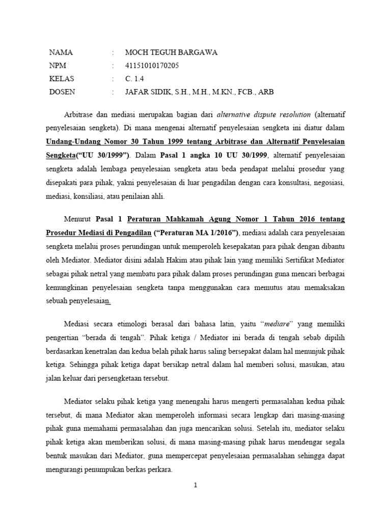 Persamaan Dan Perbedaan HK Aps | PDF | Hukum