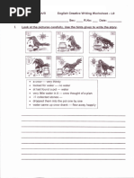 Grade 3 Writing Practice With Picture Composition | PDF