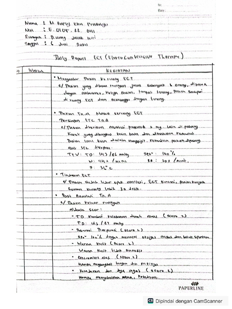Laporan ECT M. Rafly Eka P | PDF