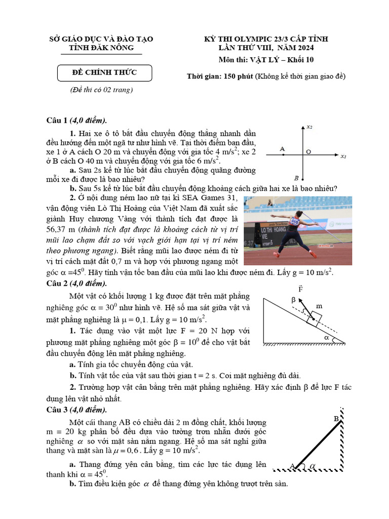 DE OLYMPIC KHOI 10 | PDF