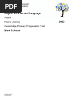 Primary Checkpoint Timetable 2025 | PDF