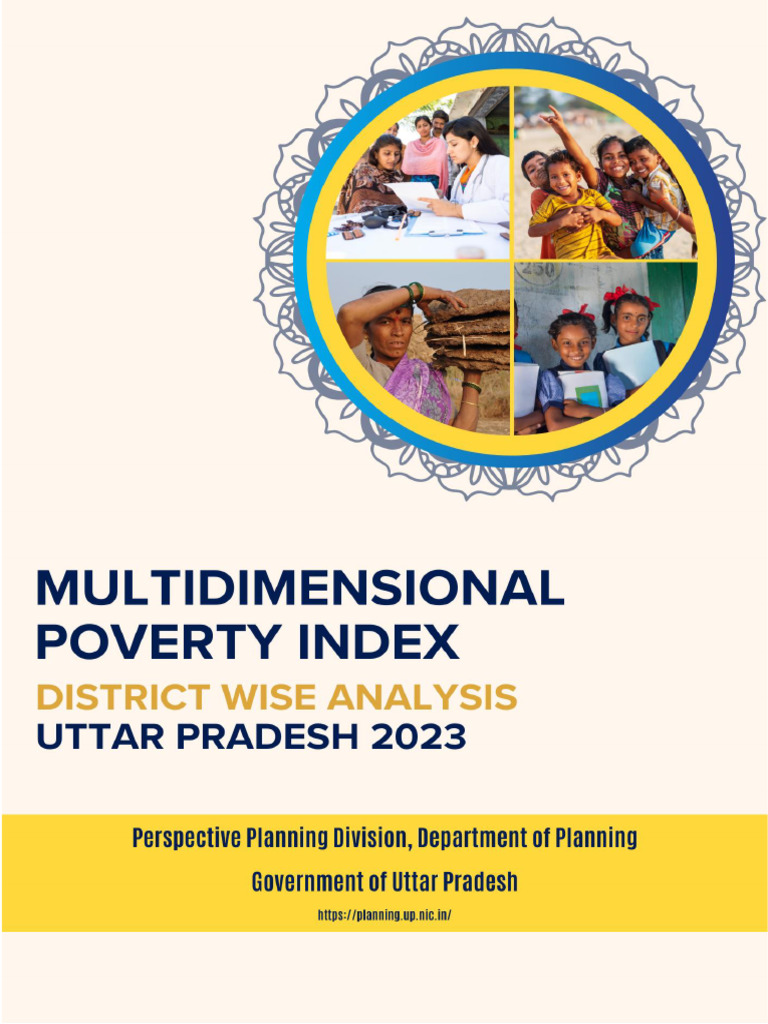 MPI_UP_Districtwise Analysis_UNDP (1) | PDF | Poverty | Poverty & Homelessness