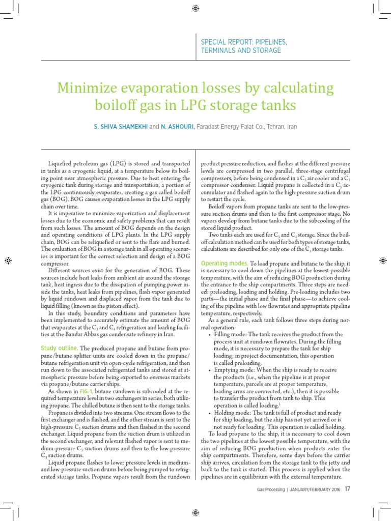 Minimize Evaporation Losses by | PDF | Liquefied Petroleum Gas | Propane