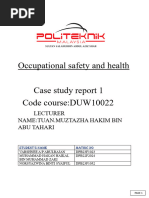 OSH Study Notes | PDF | Occupational Safety And Health | Safety