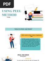 Writing PEEL Paragraphs Worksheet | PDF | Argument | Essays