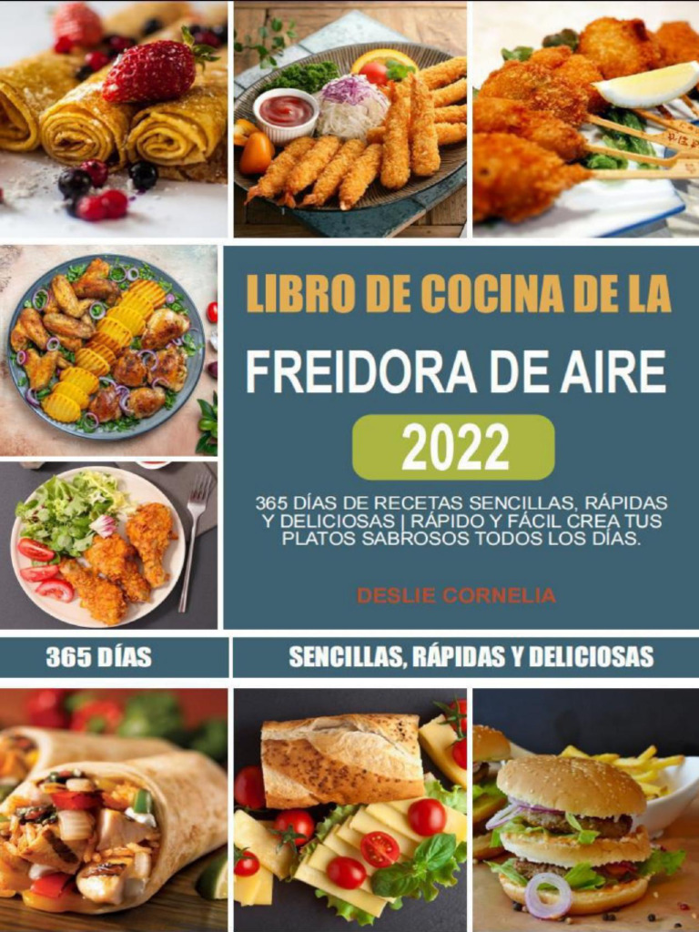 Recetas de Freidora de Aire por Deslie | PDF | Cocinando | Hamburguesas