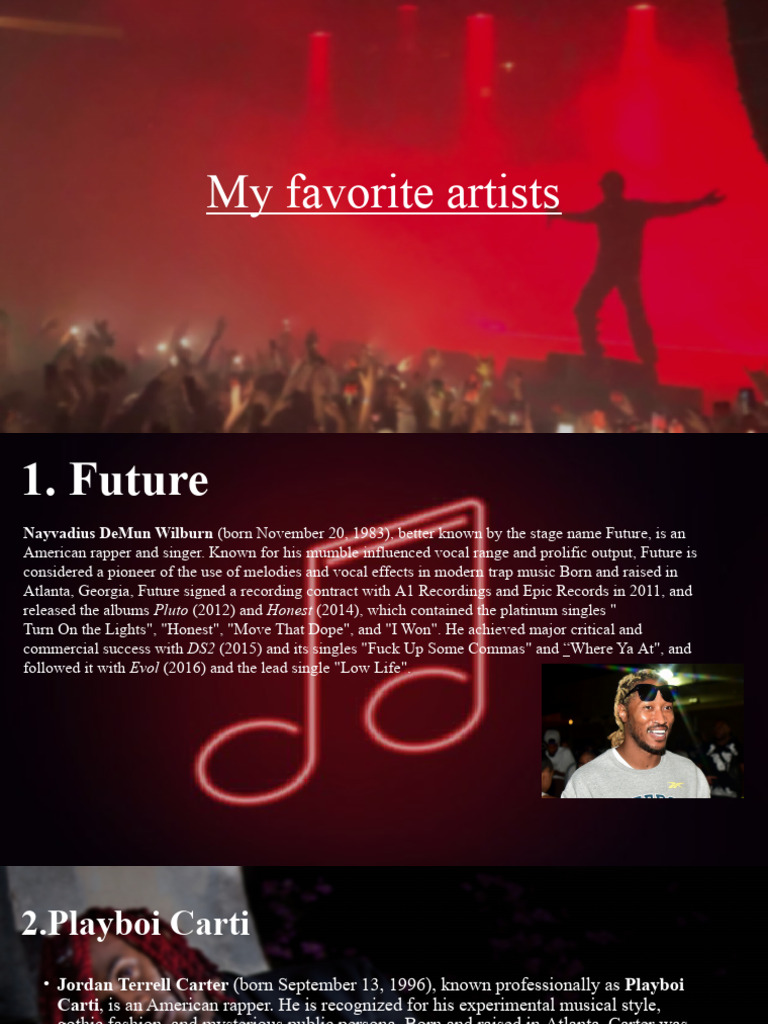 My Favorite Artists | PDF | Social Science | History