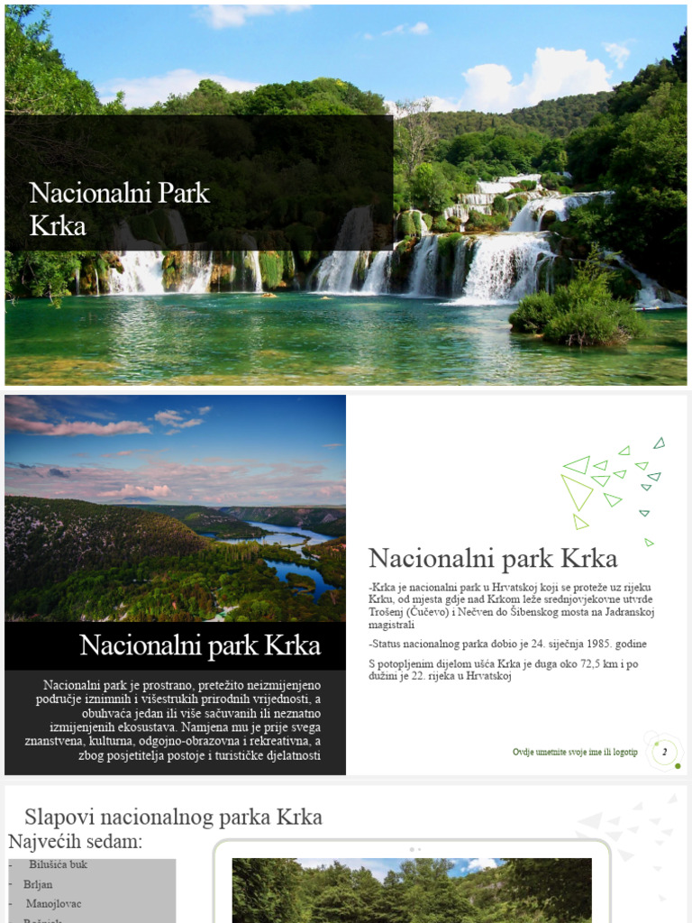 1Biologija-Nacionalni Park Krka | PDF