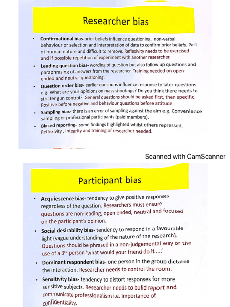 IB Psych Bias | PDF