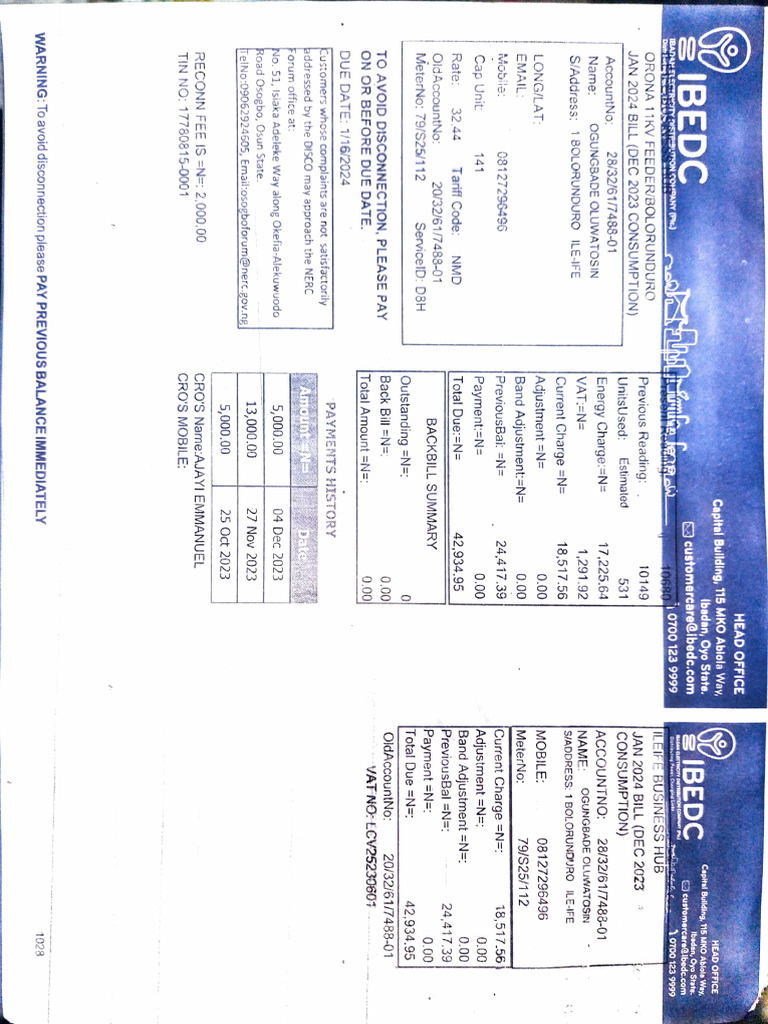 Adobe Scan Jan 11, 2024 | PDF | Payments | Services (Economics)