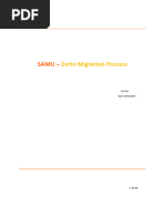 Zerto Migration Utility Guide | PDF | Ip Address | Command Line Interface