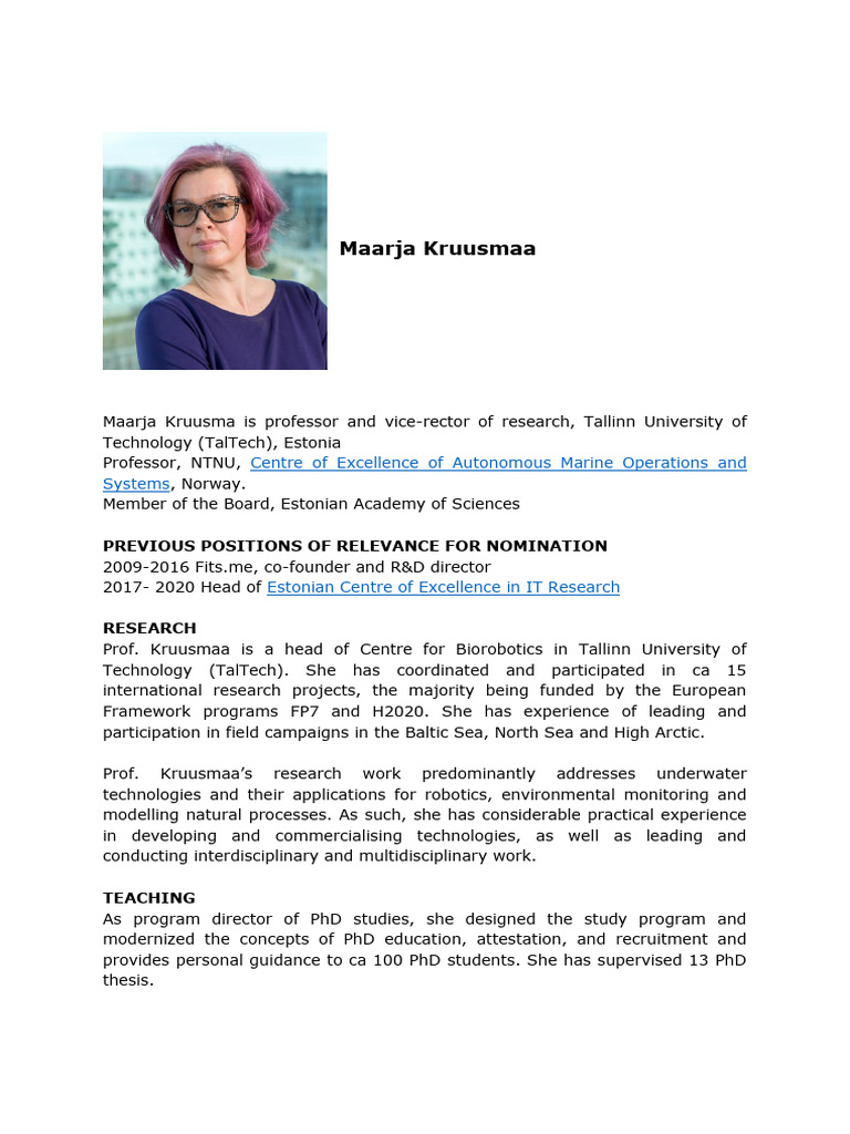 sam-cv-kruusmaa-01 | PDF | Science