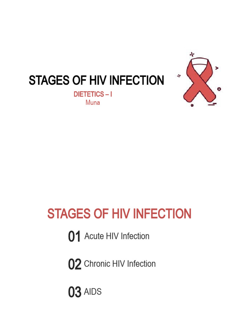 HIV Infection Stages Overview | PDF | Hiv | Virus