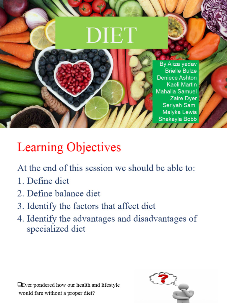 Biology Diets | PDF | Diet (Nutrition) | Diet & Nutrition