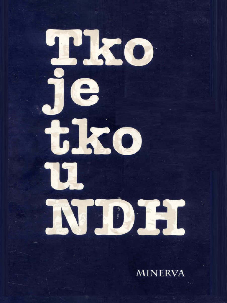 Tko je tko u NDH | PDF